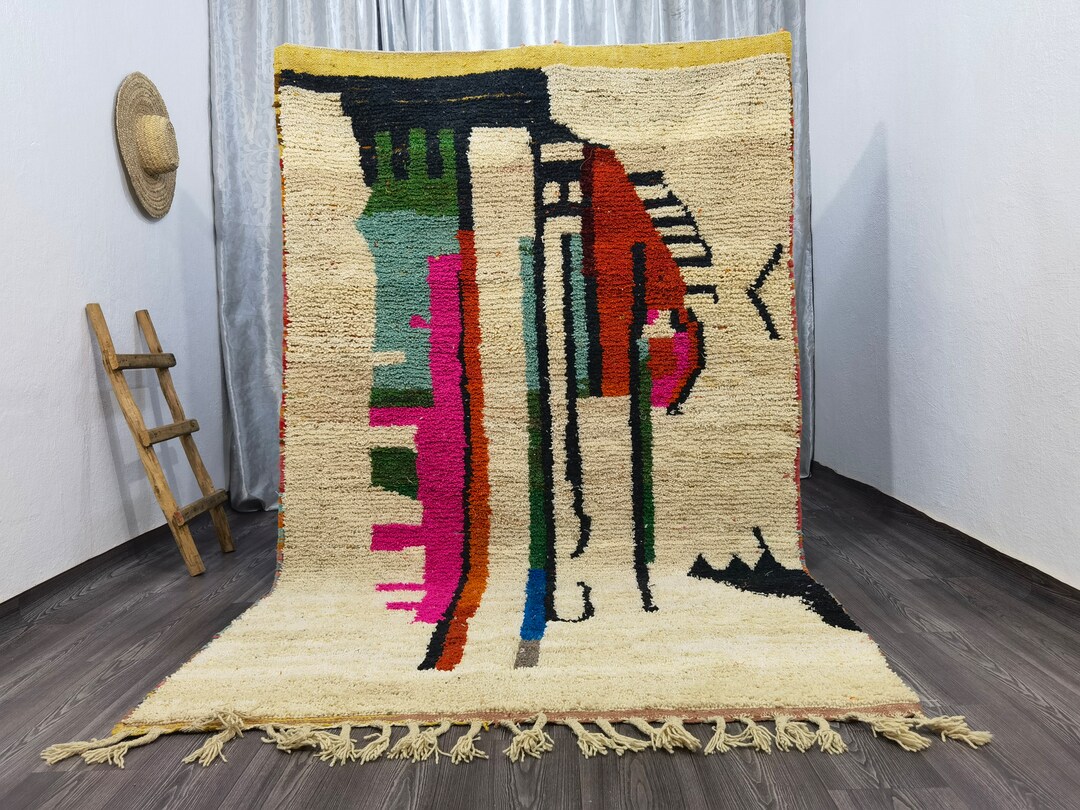 Soft White Moroccan Rug Rug for Living Room Large Moroccan - Etsy