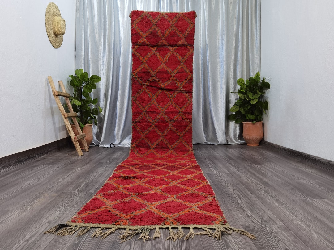 2x12 Ft Morocco Runner Custom Moroccan Rug Bohemian - Etsy