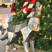 Metal Wolf Statue - 3D Metal Design - Wolf Sculpture - Decorative Wolf ...