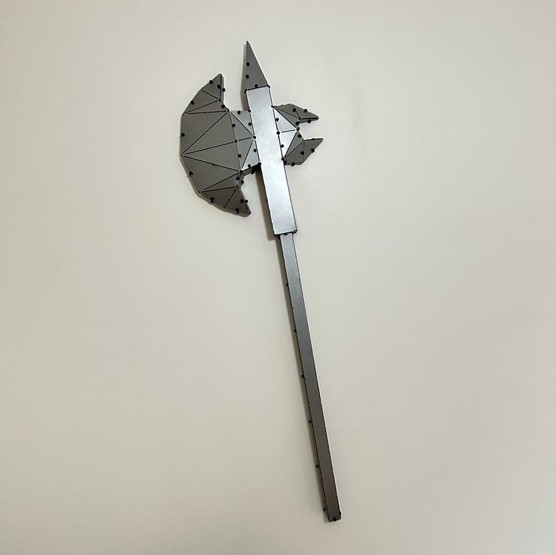 Unique Axe Design for Wall - Metal Axe Decor - 3D Decorative Axe - Wall ...