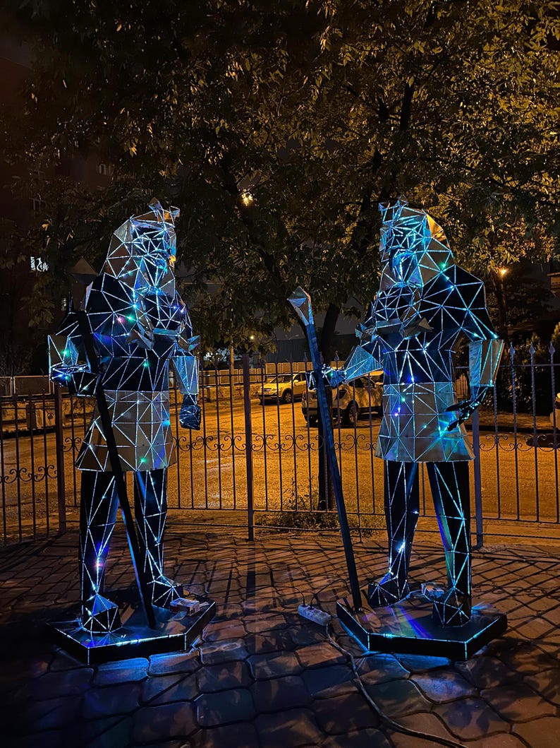 Unique Metal Ancient Egypt God Ra Sculpture, Modern Sclupture With ...