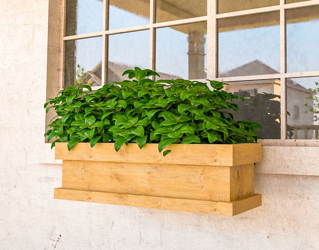 DIY Hanging Planter Box Plans, Balcony Planter Box Plans, Window ...