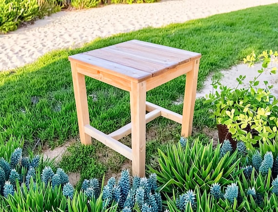 DIY Outdoor Stool Build Plans Garden Stool Plans PDF File Instant Download Etsy