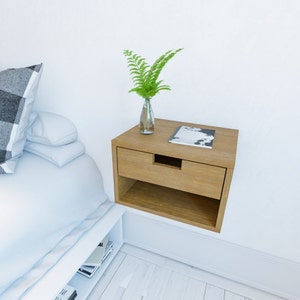 Nightstand Bedside Table Build Plans, Side Table With Drawers and ...