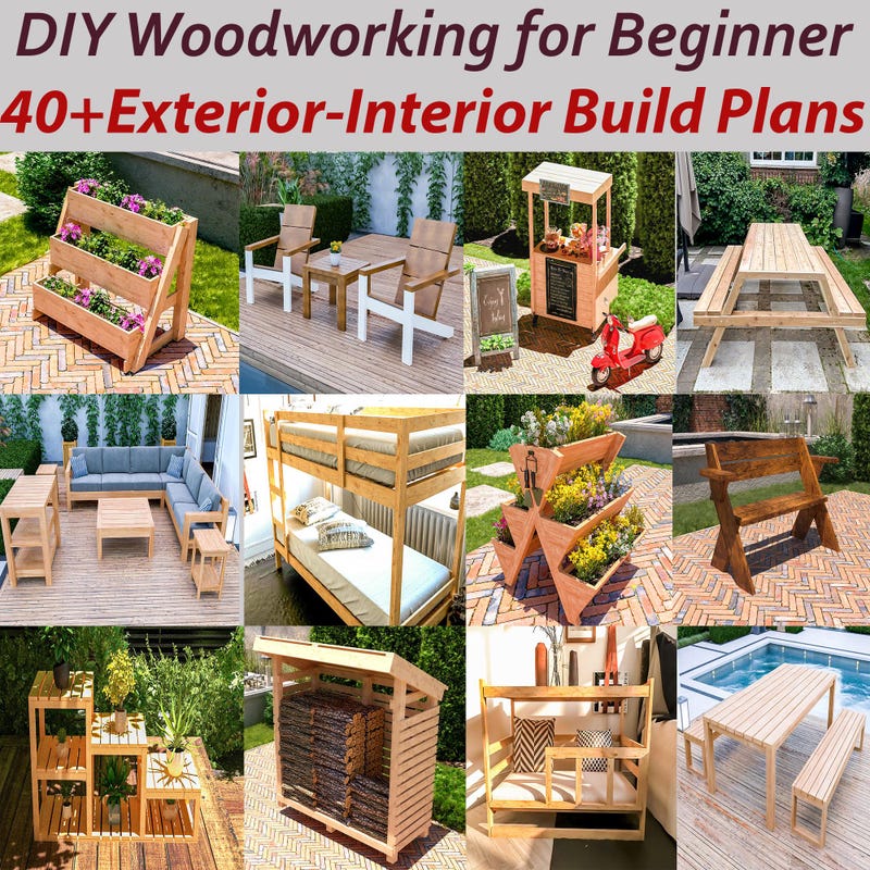 Matthew Peech Woodworking Plans - Etsy