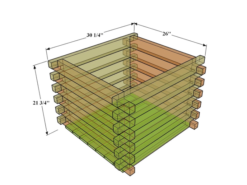 DIY Raised Garden Planter Box Build Plans (PDF File) - Etsy