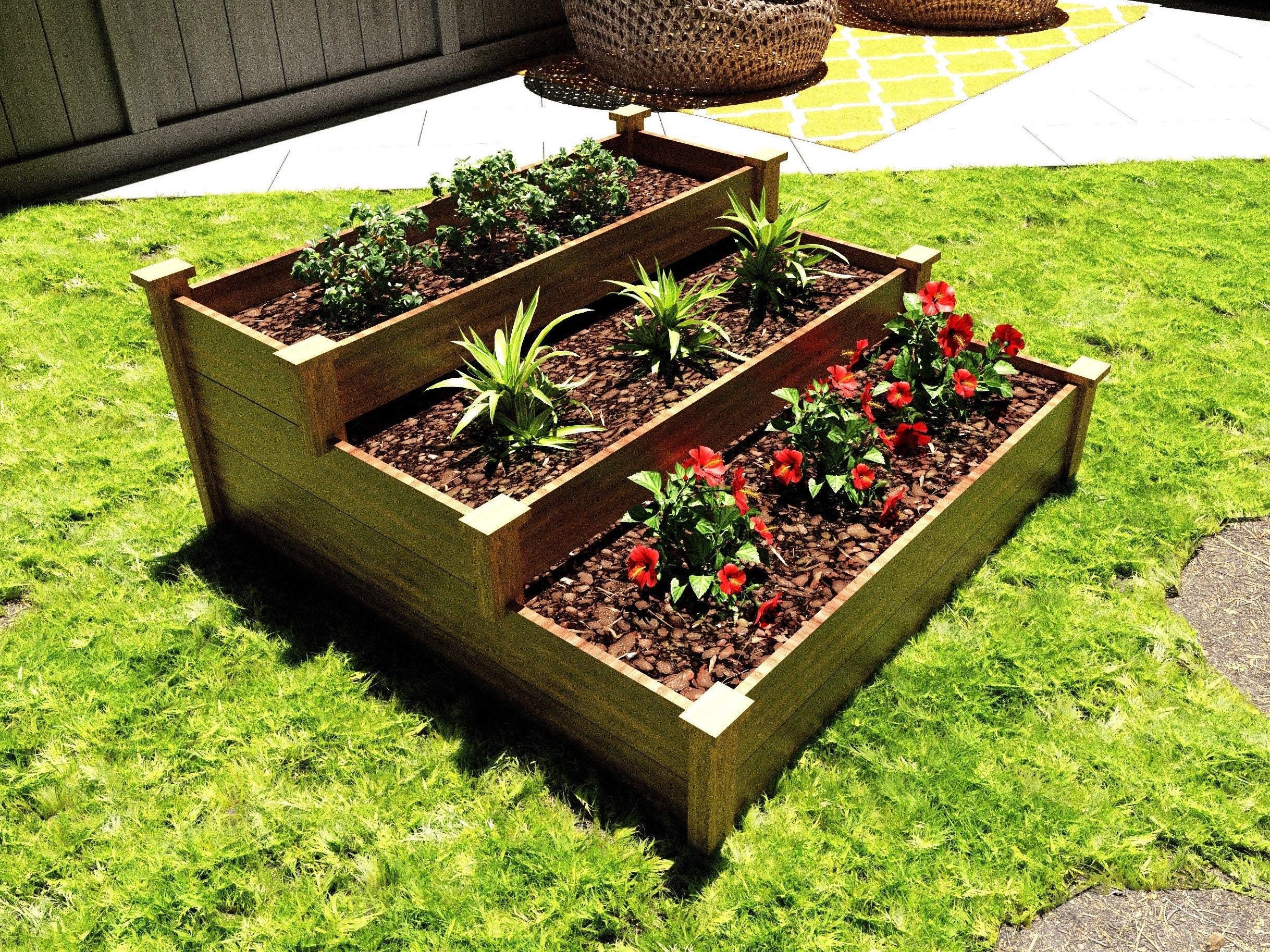 How Build Raised Planter Box Garden