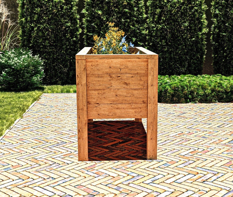 DIY Planter Box BUNDLE Plans Garden Planter Plans Vegetable - Etsy