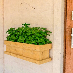 DIY Hanging Planter Box Plans, Balcony Planter Box Plans, Window ...