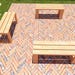 DIY Outdoor Bench Plans: Simple 2x6 Wood Bench (PDF Digital Download ...