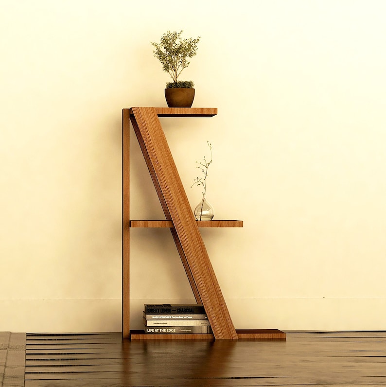 DIY Wood Home Decor Stand Plans: Easy Build Shelving (PDF File) - Etsy