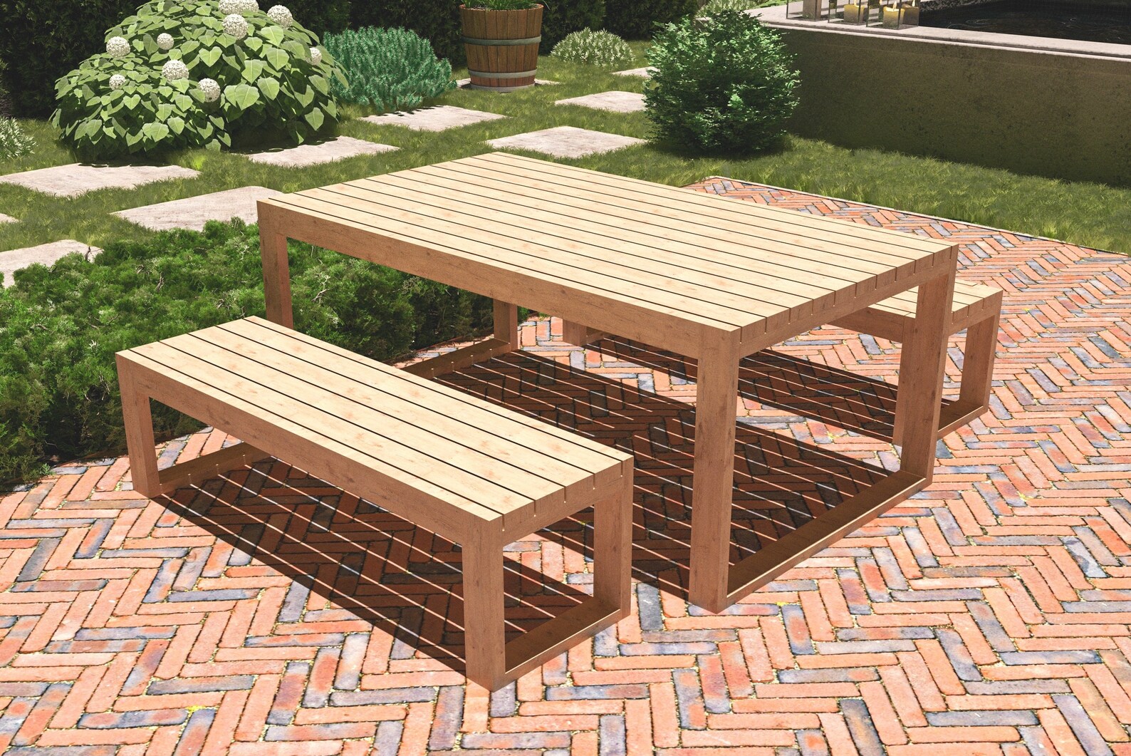 DIY Outdoor Furniture Plans BUNDLE Patio Sofa Set Plans - Etsy