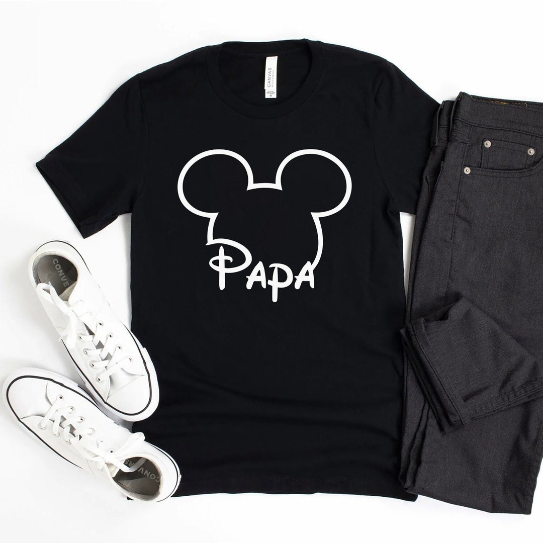 Papa Mouse Disney Shirt, Papa Disney Shirt, Papa Disney T-shirt, Father ...