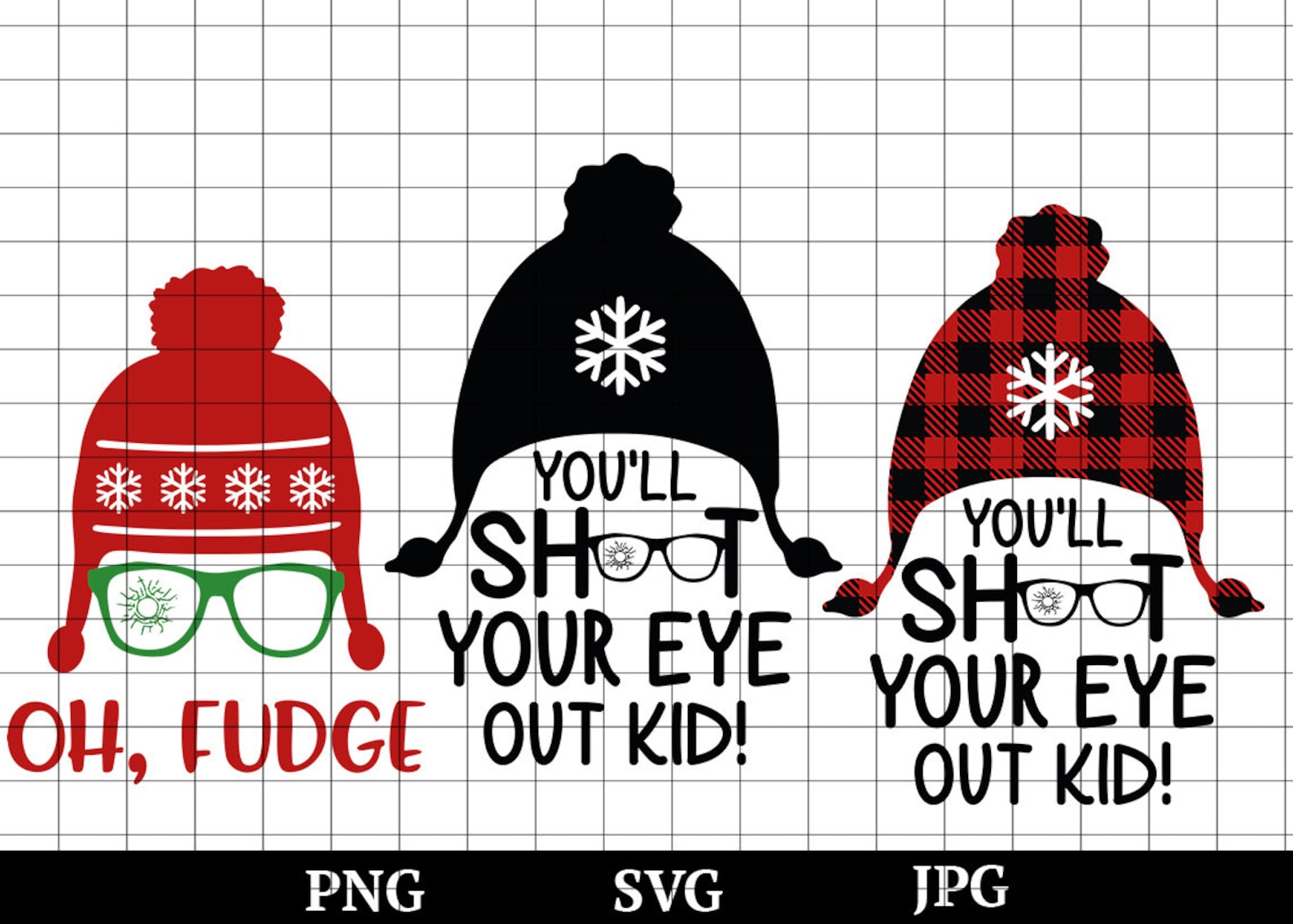 You'll Shoot Your Eye Out SVG, Ralphie SVG, A Christmas Story Svg ...