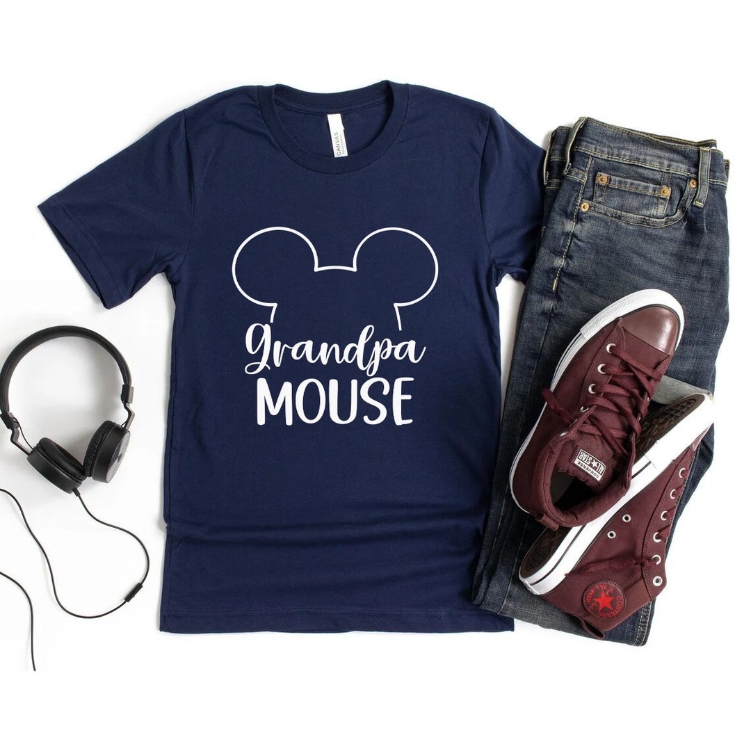 Grandpa Mouse Shirt, Disney Grandparents Shirt, Disney Vacation Shirt ...