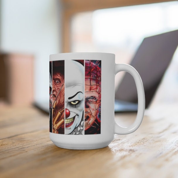 Halloween Coffee Mug Horror Movie Coffee Mug Fall Coffee - Etsy