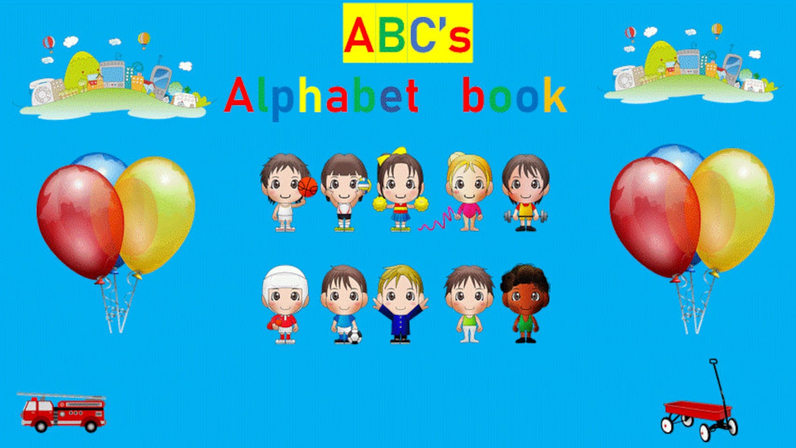 ABC Phonics Book, ABC Alphabet Book, ABC Book With Pictures - Etsy