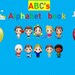 ABC Phonics Book, ABC Alphabet Book, ABC Book With Pictures - Etsy