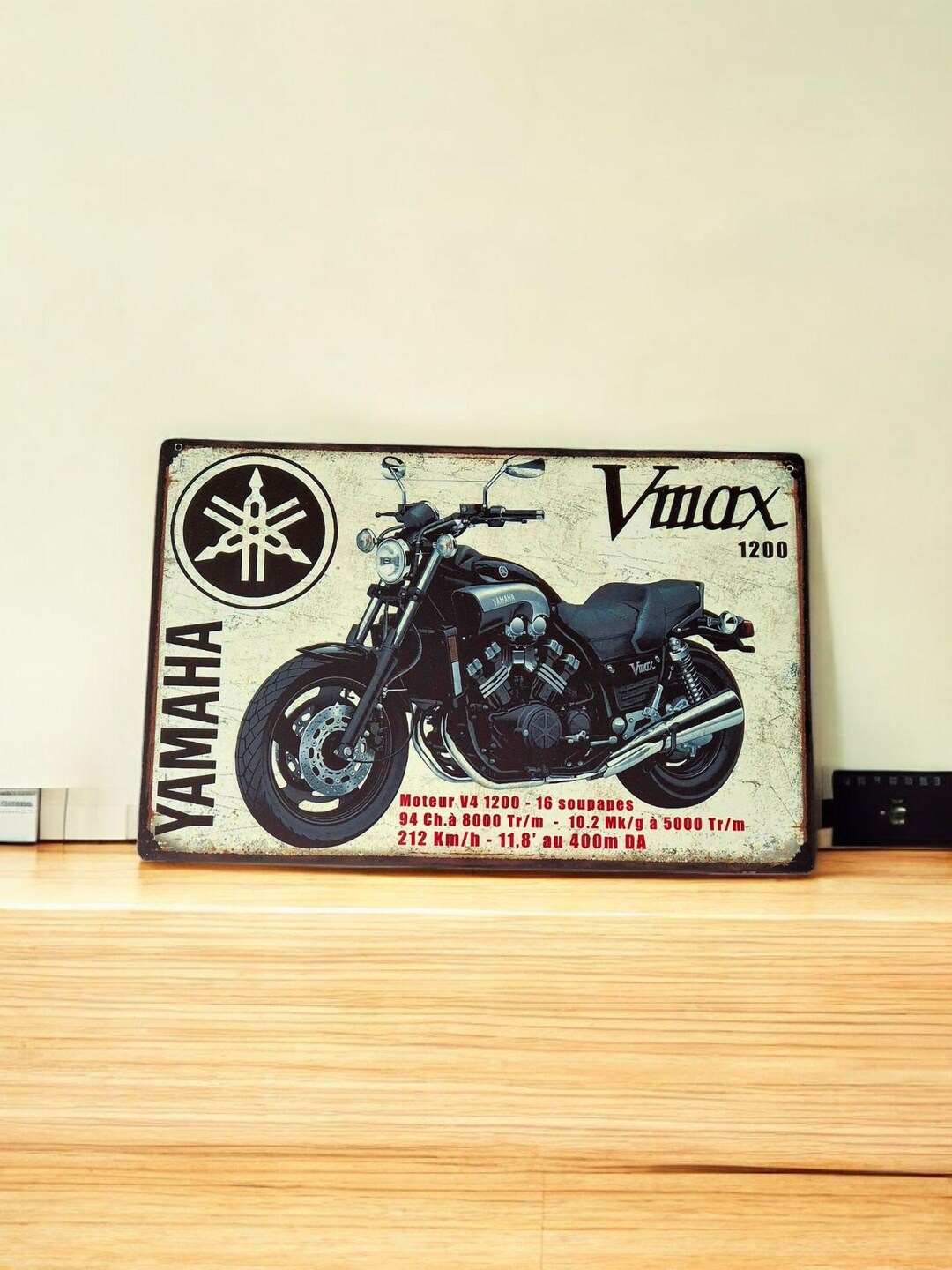Yamaha Vmax 1200 Vintage Metal Plate - Etsy