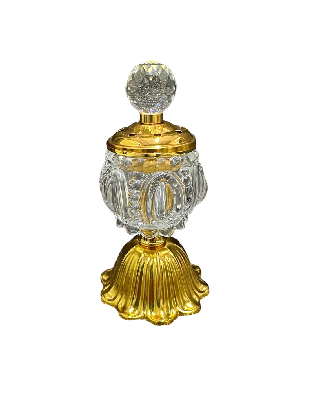 Gold Crystal Style Bakhoor Burner Starter Set, Home Fragrance - Etsy