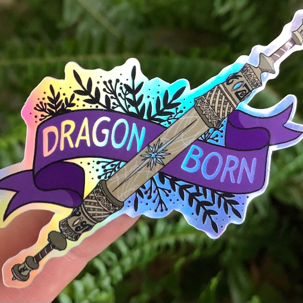 Elder Scrolls Skyrim Sticker - Etsy