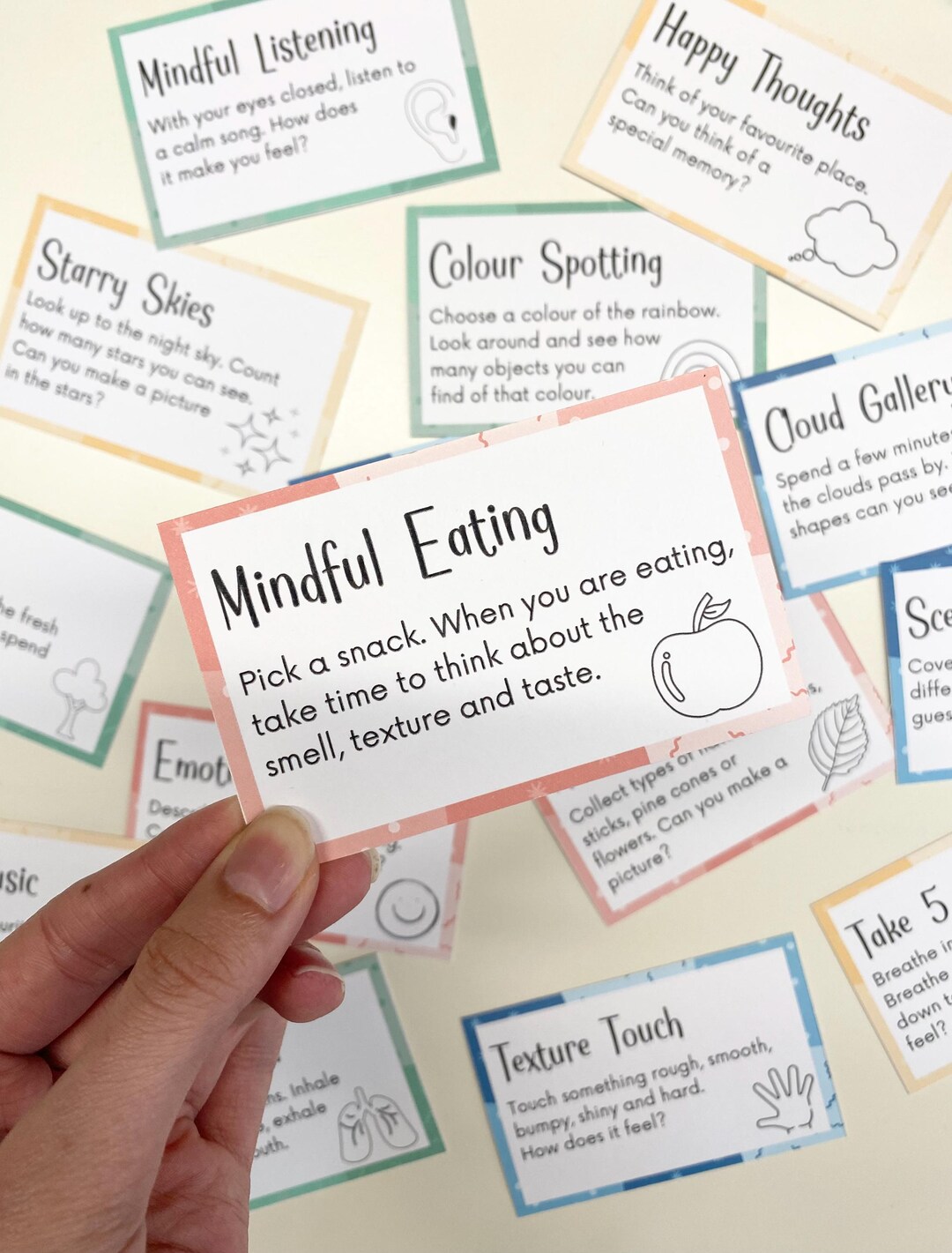 Children’s Mindfulness - Activity Cards - Digital Download - Mindful ...