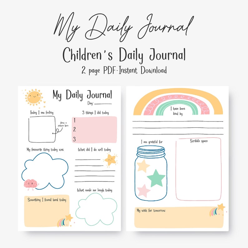 Children’s Journal - Childrens Daily Journal - Digital Journal ...