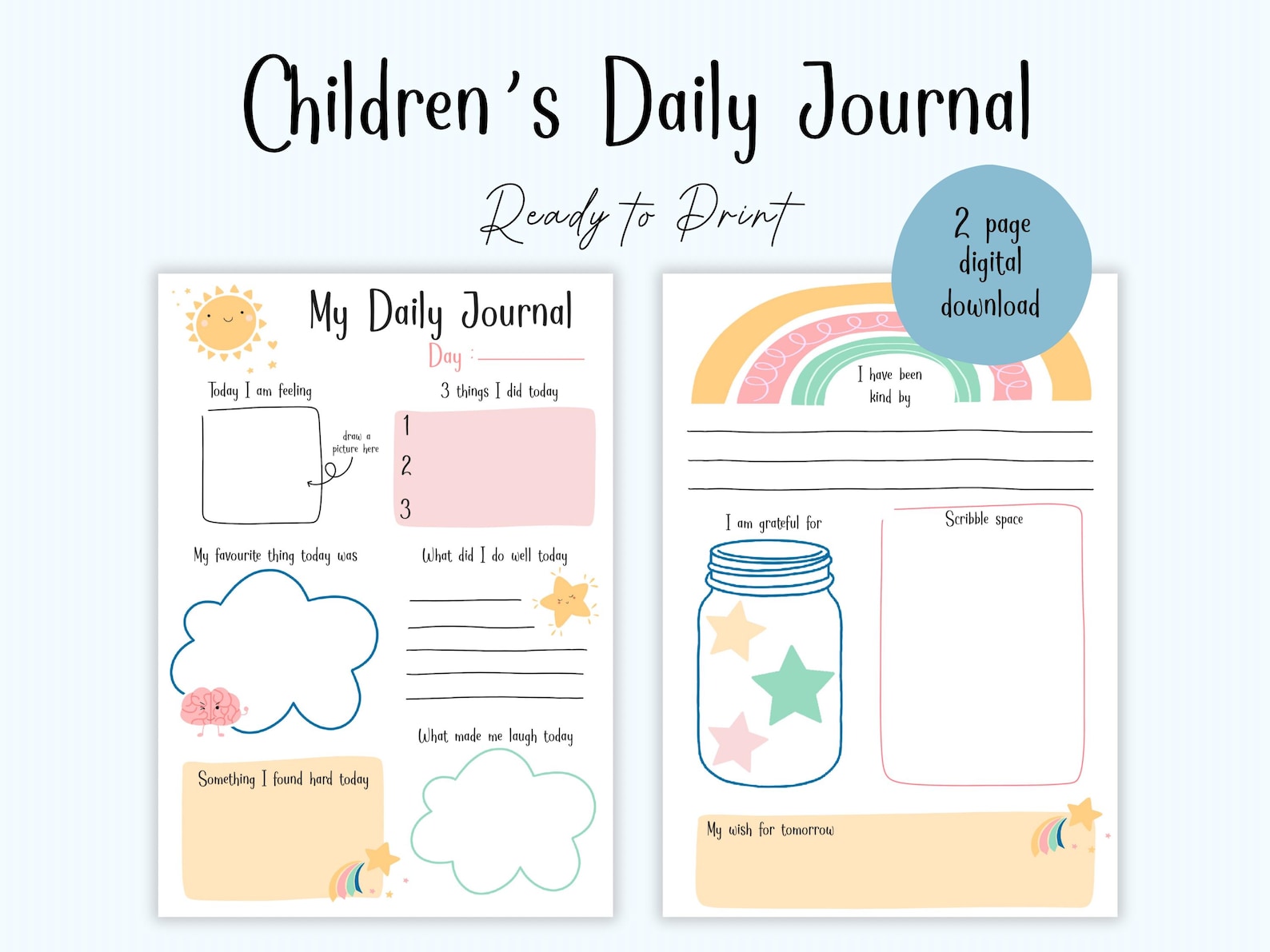 Children’s Journal - Childrens Daily Journal - Digital Journal ...