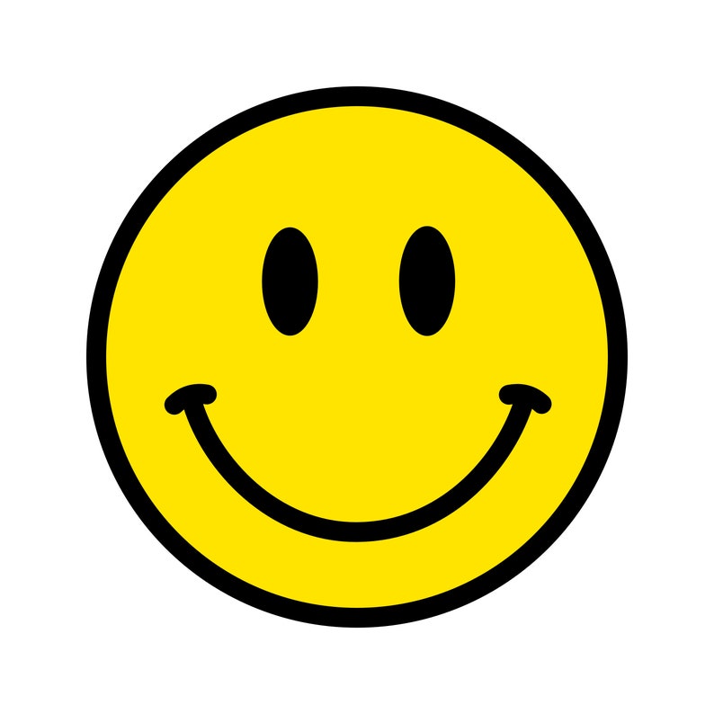 Smiley Clipart, Laughing Face, Smiley Download PNG, SVG, PDF, Jpeg - Etsy