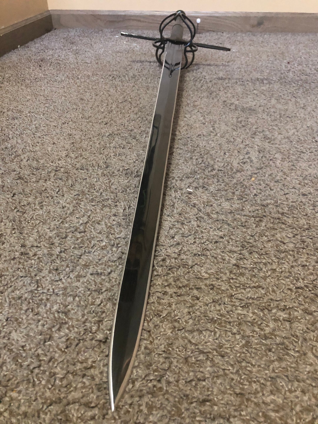 Sharpening Cold Steel Man at Arms Hand and A Half Sword - Etsy