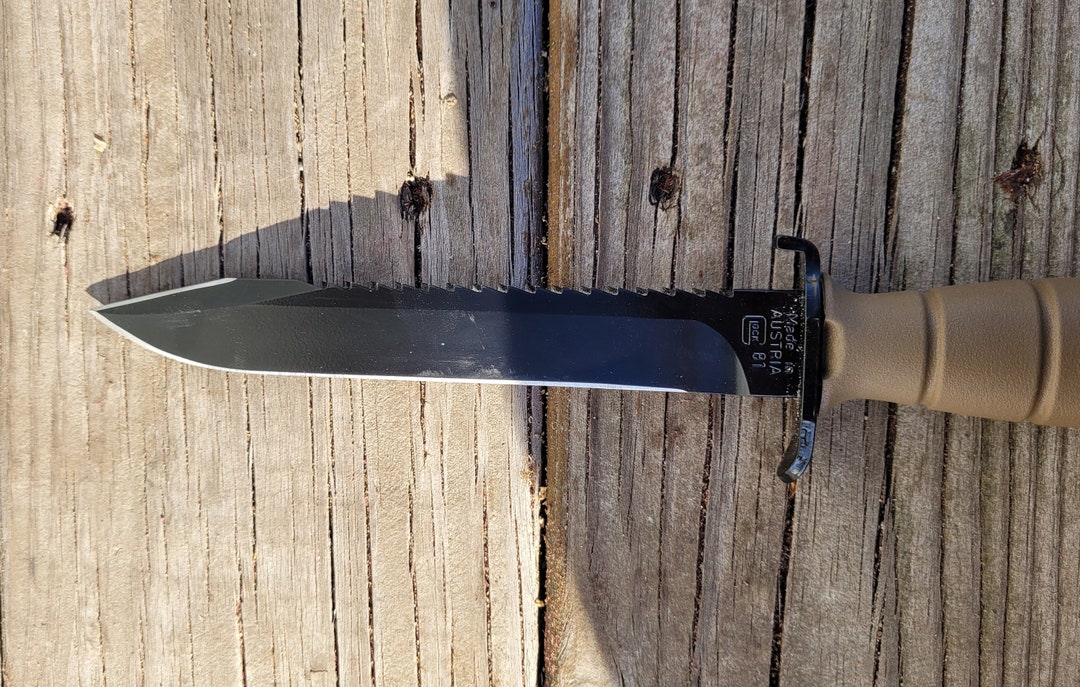 Custom Leather Sheath for Glock 78 and 81 Field Knife - Etsy