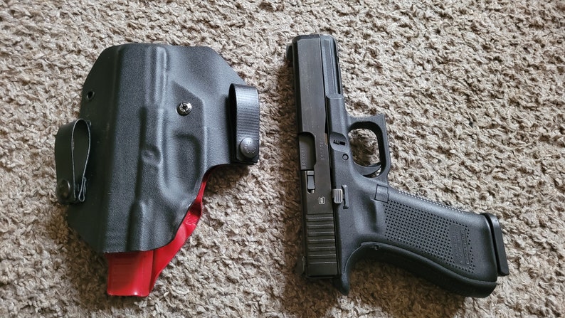 Custom IWB/OWB Kydex Holster for Glock 19/19X/45/23/32 - Etsy