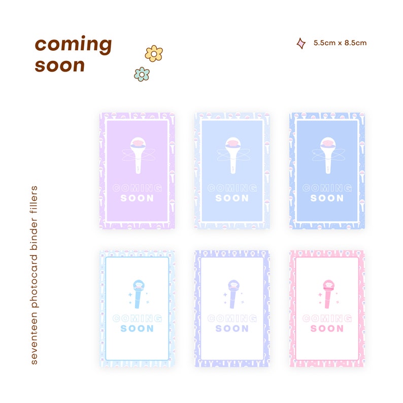 Seventeen Missing Photocard PC Kpop Binder Fillers Placeholder ...