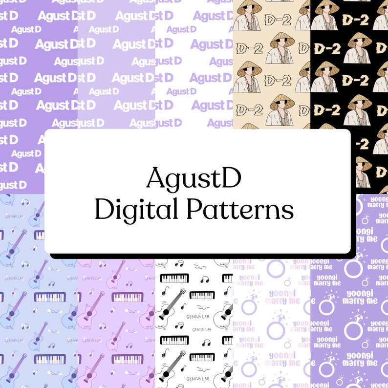 BTS Bundle Kpop Digital Patterns Wallpaper Pack - Etsy