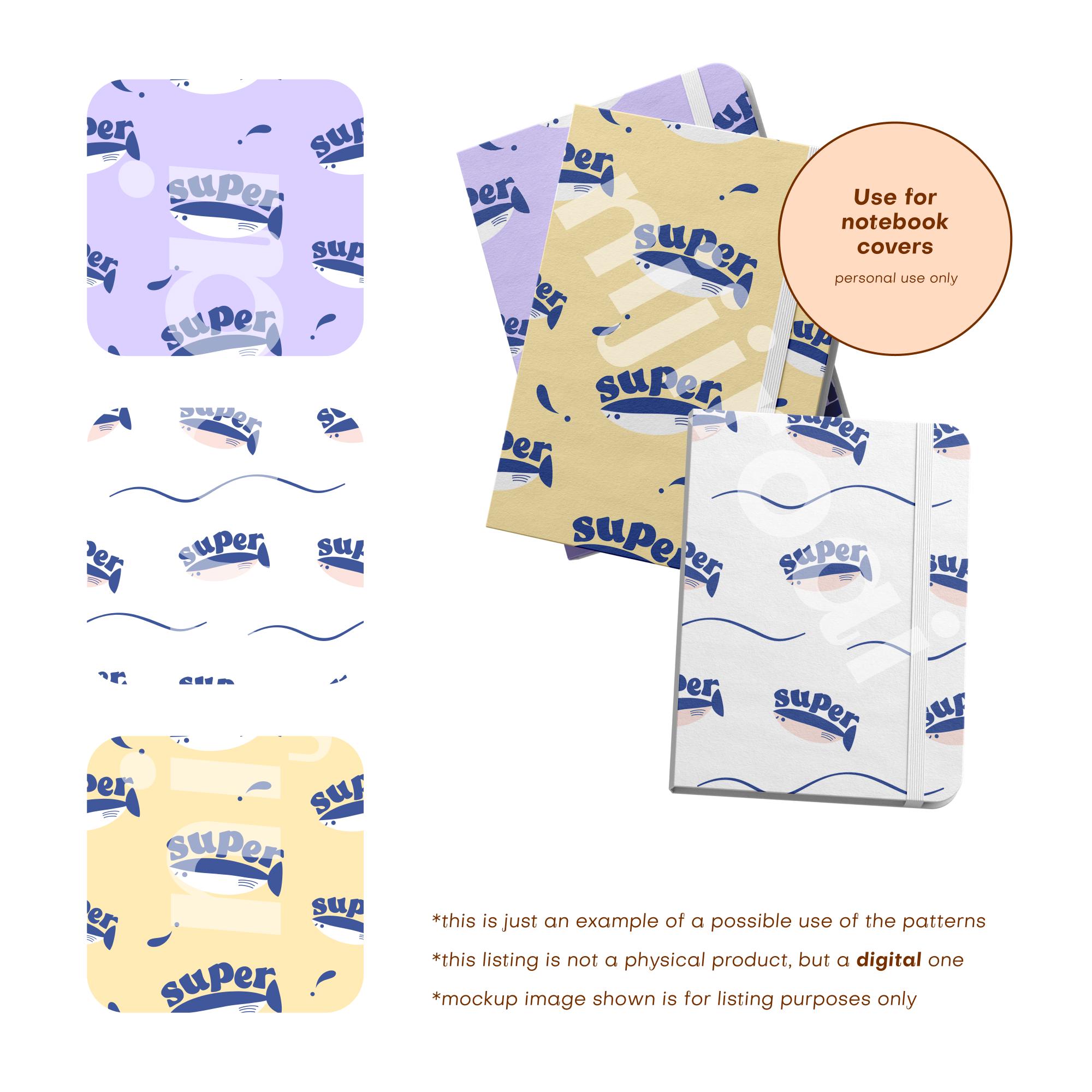 BTS Jin Supertuna Digital Patterns PNG Scrapbook Digital Paper File ...