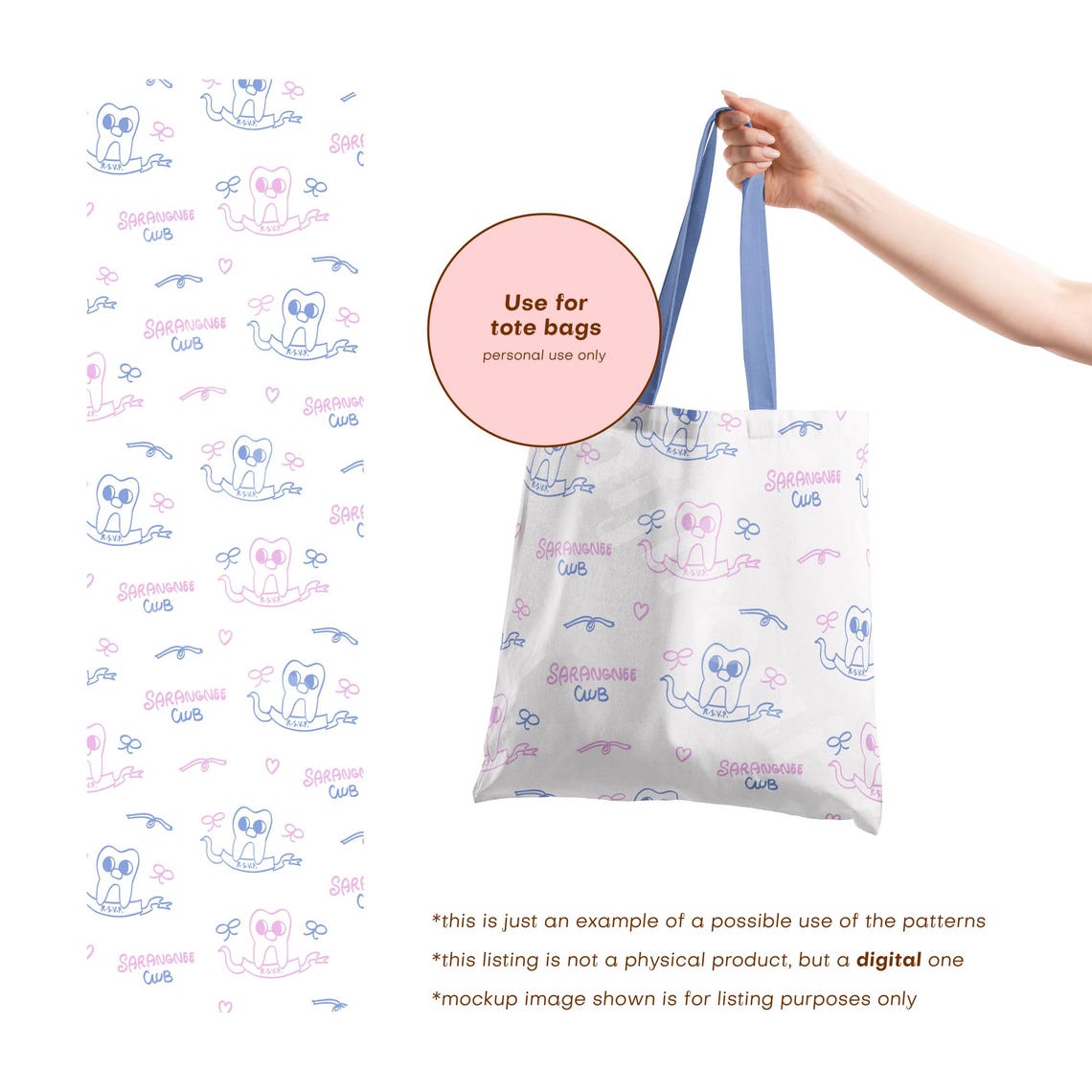 Illit Cherish Cute Digital Paper K-pop Magnetic Patterns for Planners ...