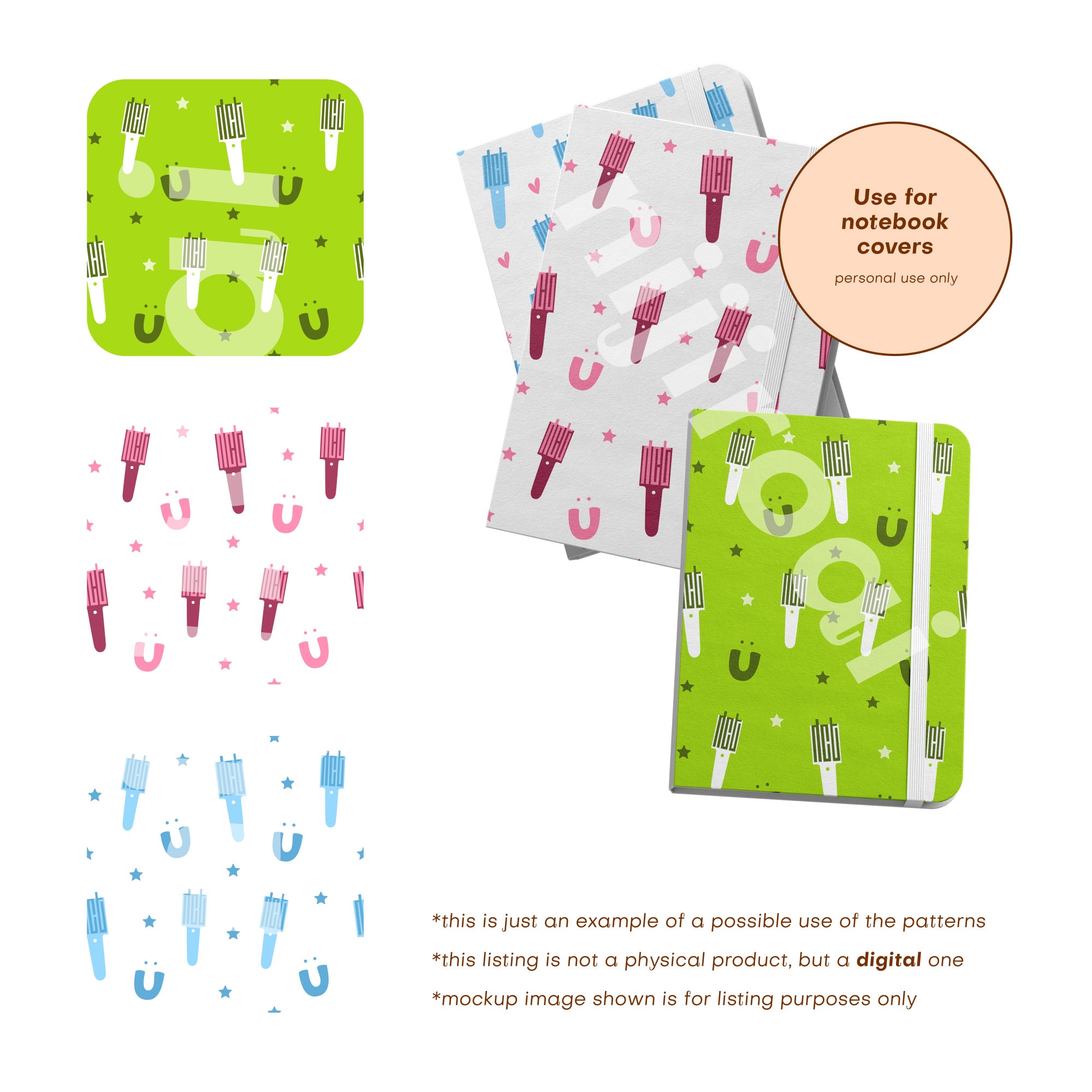 NCT Dream, NCT 127 Kpop Digital Pattern, Nctzens Wallpaper Pack - Etsy