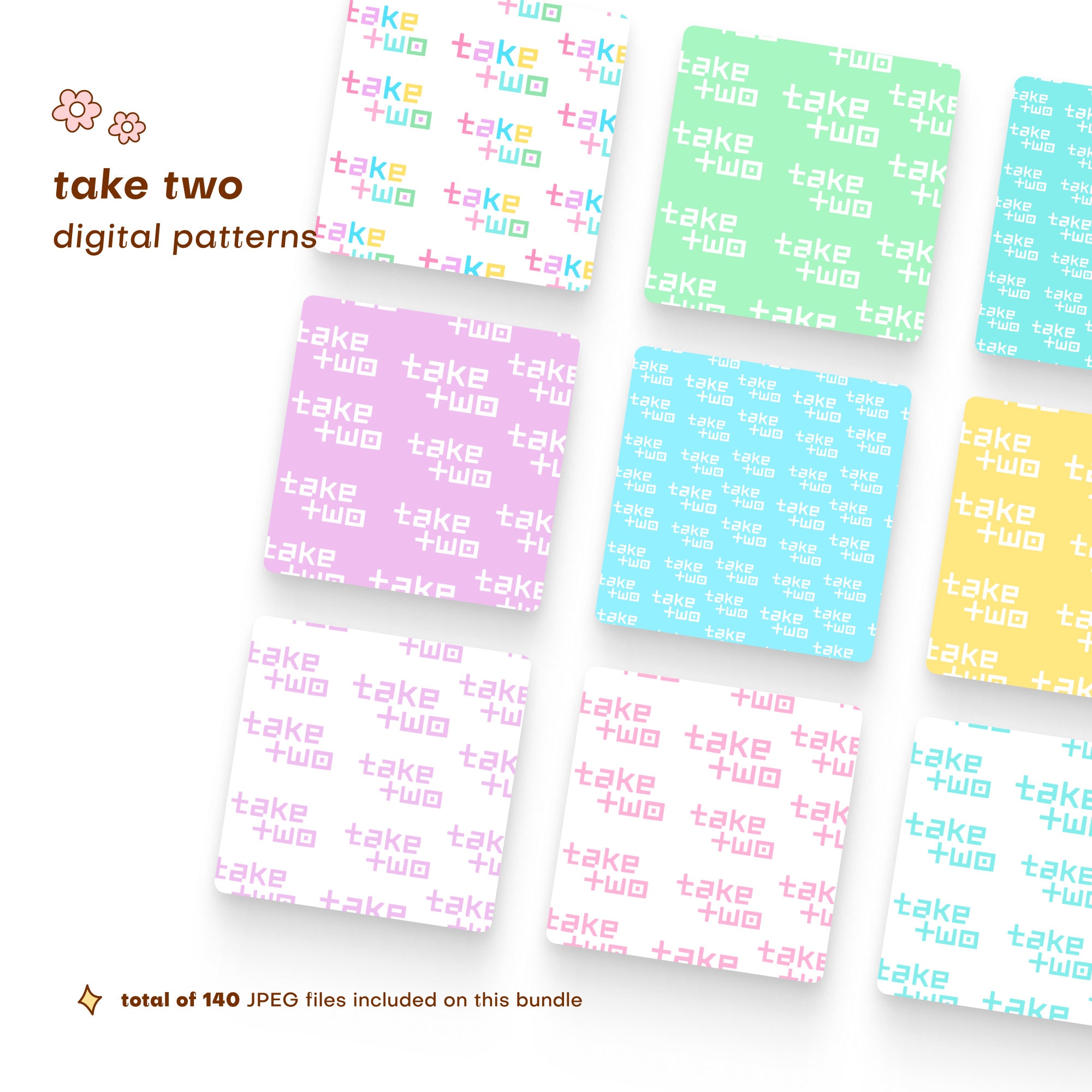 BTS Bundle Kpop Digital Patterns, Wallpaper Pack - Etsy