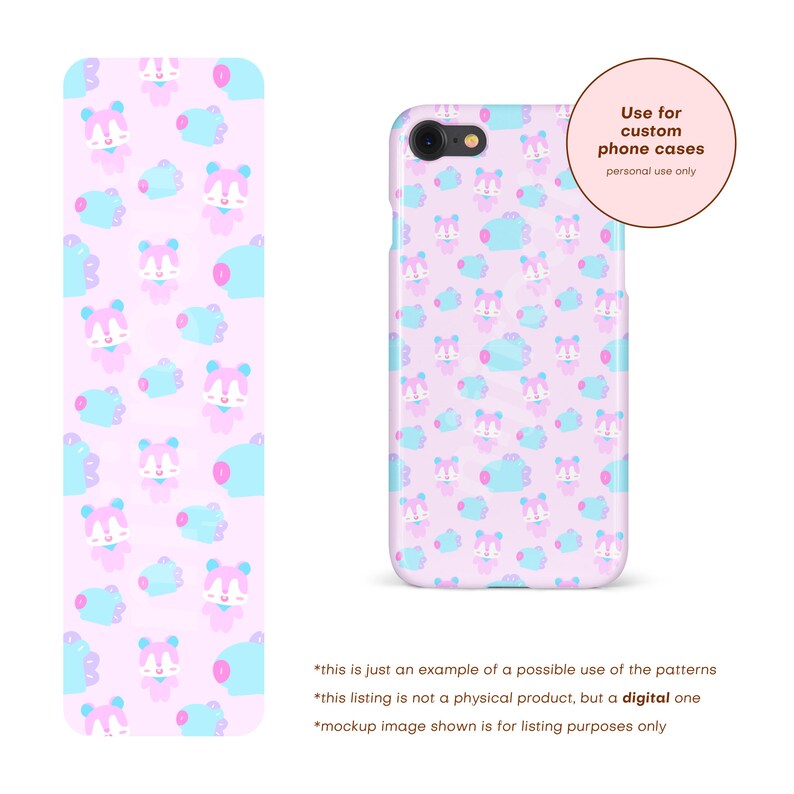 BTS J-hope Kpop Digital Pattern, Wallpaper Pack - Etsy