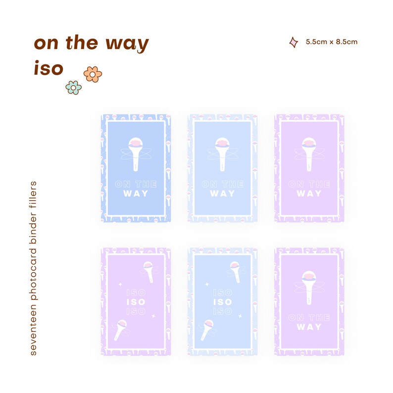 Seventeen Missing Photocard PC Kpop Binder Fillers Placeholder ...