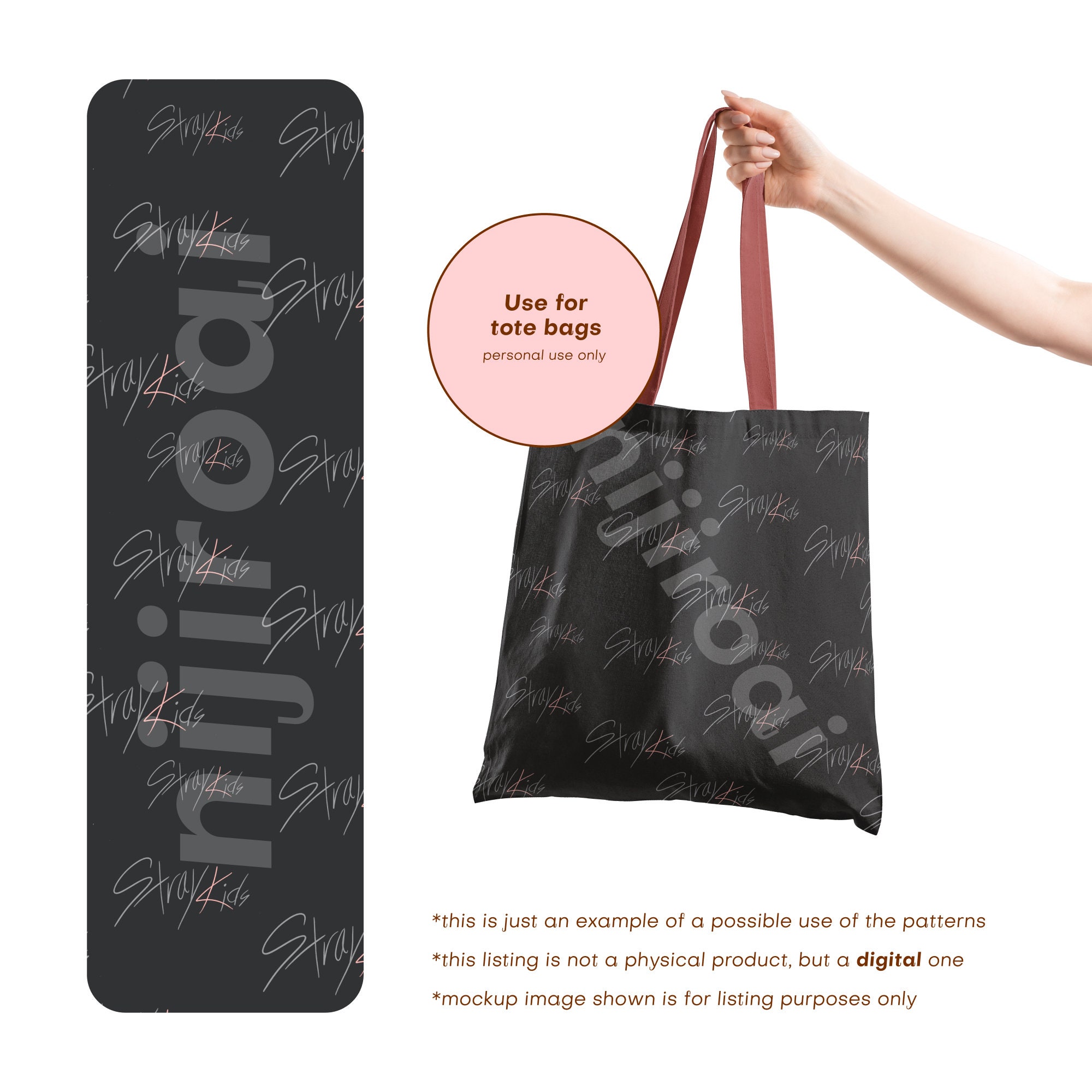 Stray Kids Kpop Digital Pattern, Wallpaper Pack for Merch - Etsy