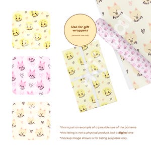 Stray Kids Skzoo Digital Pattern Wallpaper Design Phone Design Gift for ...