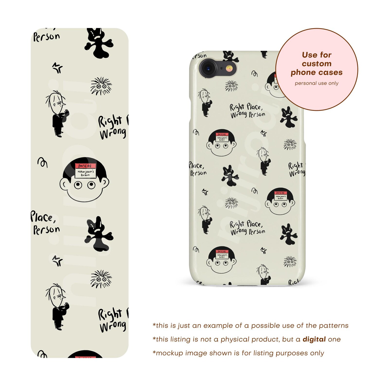 BTS Bundle Album Cover Art Digital Pattern Wallpaper Pack Digital Paper ...