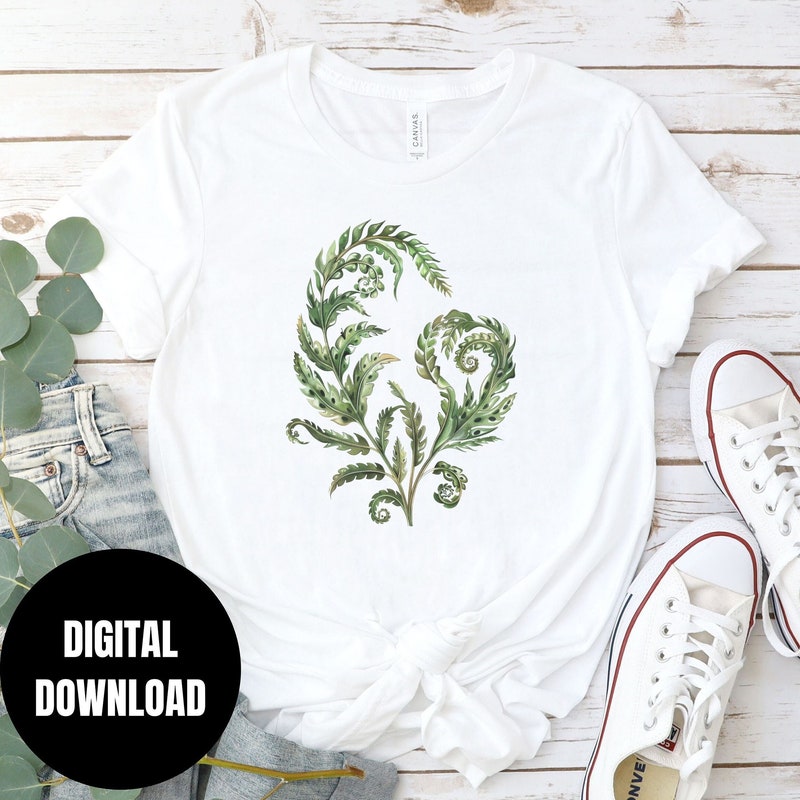 Curly Fern - Etsy