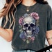 Skull With Bridal Roses PNG, Bride Skull Floral, Skull Sublimation ...