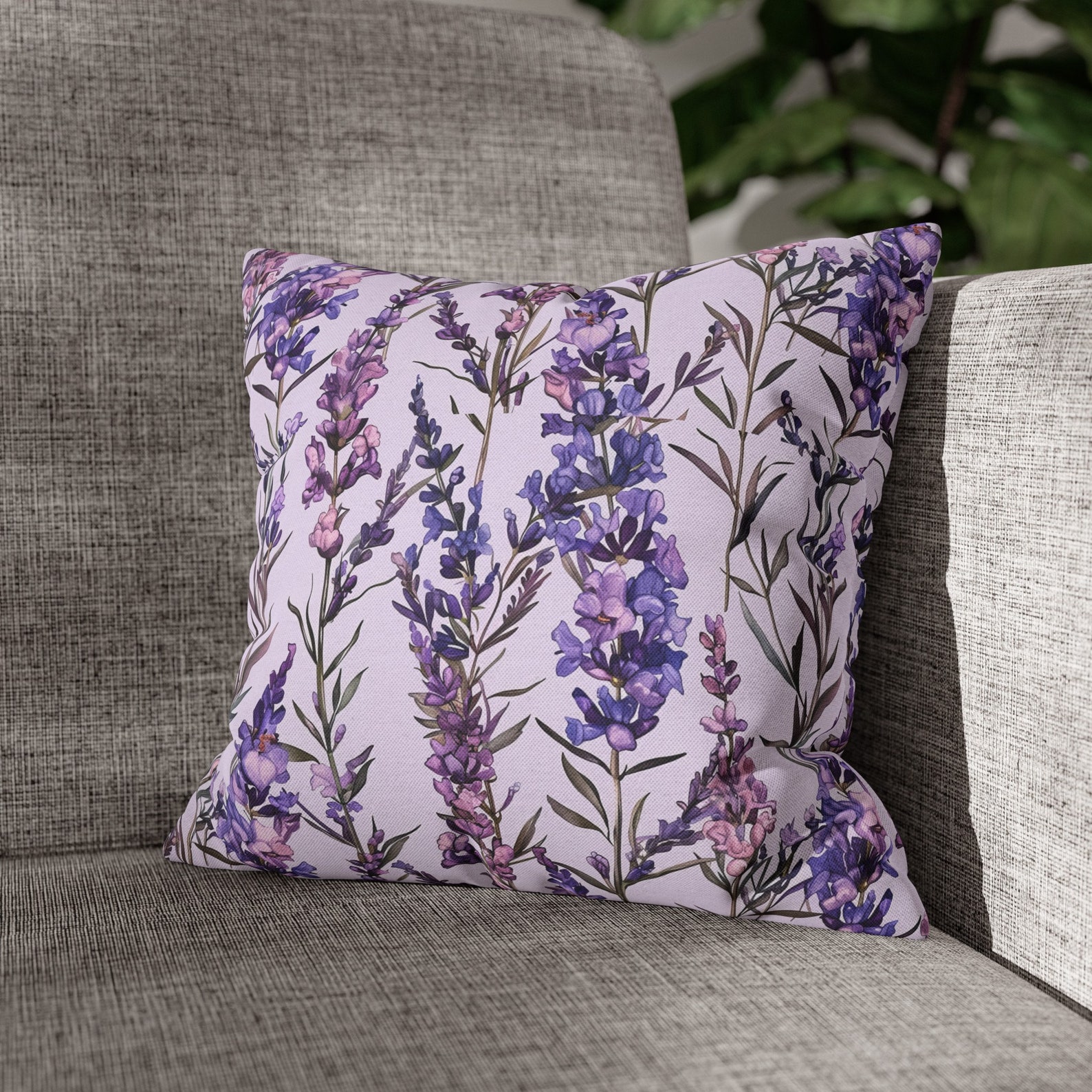Purple Lavender Floral Seamless Pattern JPG, Cottagecore Flower ...