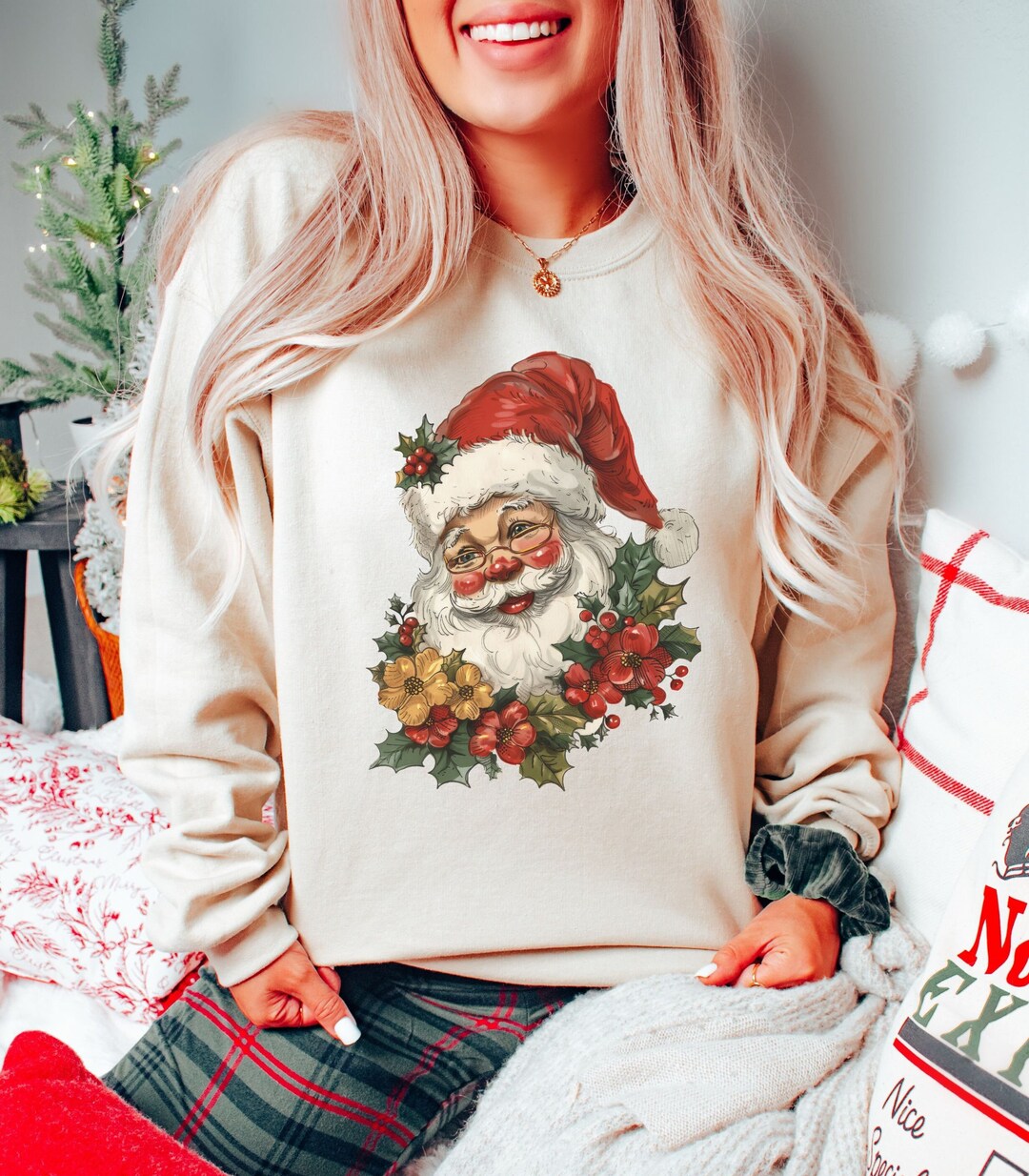 Retro Santa PNG, Vintage Christmas Santa Claus, Xmas Holiday Season ...