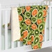 Retro Kiwi Fruit Seamless Pattern JPG, Cottagecore Botanical Kiwi ...