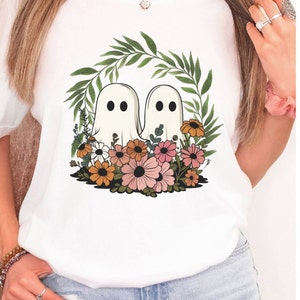 Ghost Bride and Groom PNG, Spooky Season, Cute Floral Halloween Wedding ...
