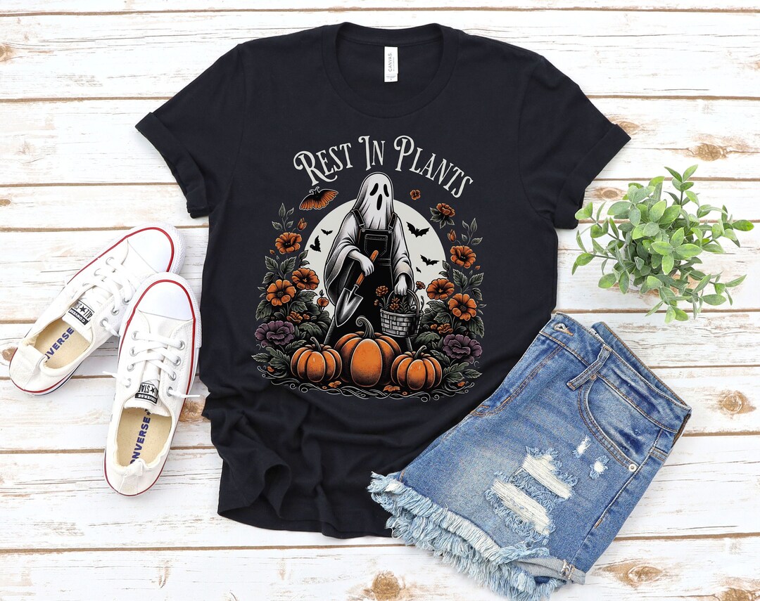 Spooky RIP Gardener PNG, Funny Halloween, Spooky Season, Floral ...